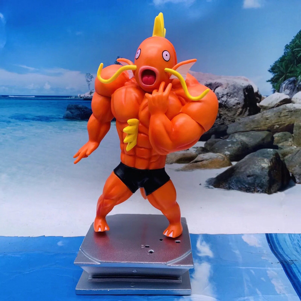 Pokémon Pokémon GK Carp King Muscle Macho Series การตกแต่งโมเดลฟิกเกอร์ ...