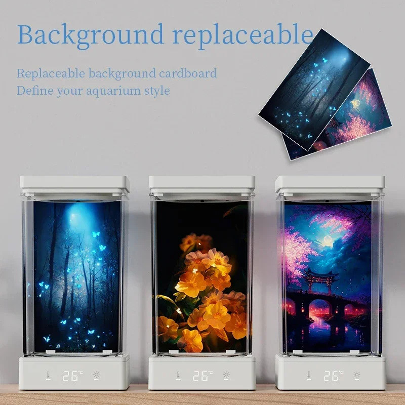 [GA] Smart Betta Dedicated Fish Tank Desktop Mini Small Ecologic Self ...