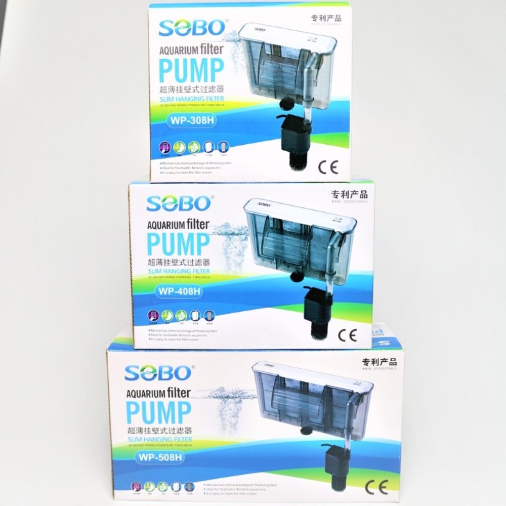 SOBO WP-308H, WP-408H, WP-508H กรองแขวนตู้ปลา | Shopee Thailand