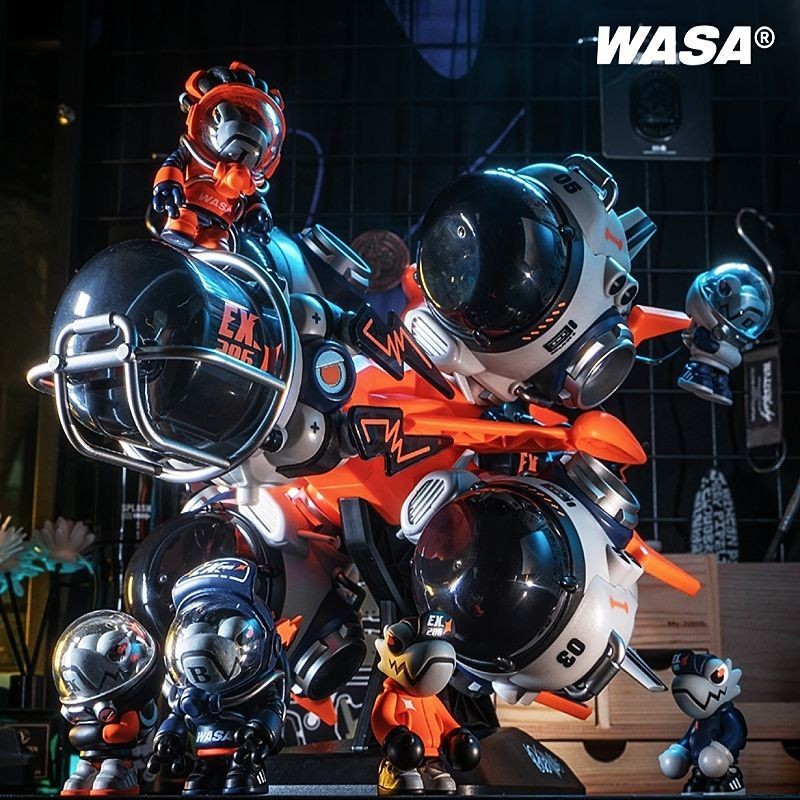 Wasa Chameleon 10 รุ่นกล่องตาบอด Spacecraft Space Dragon Series Tide ...