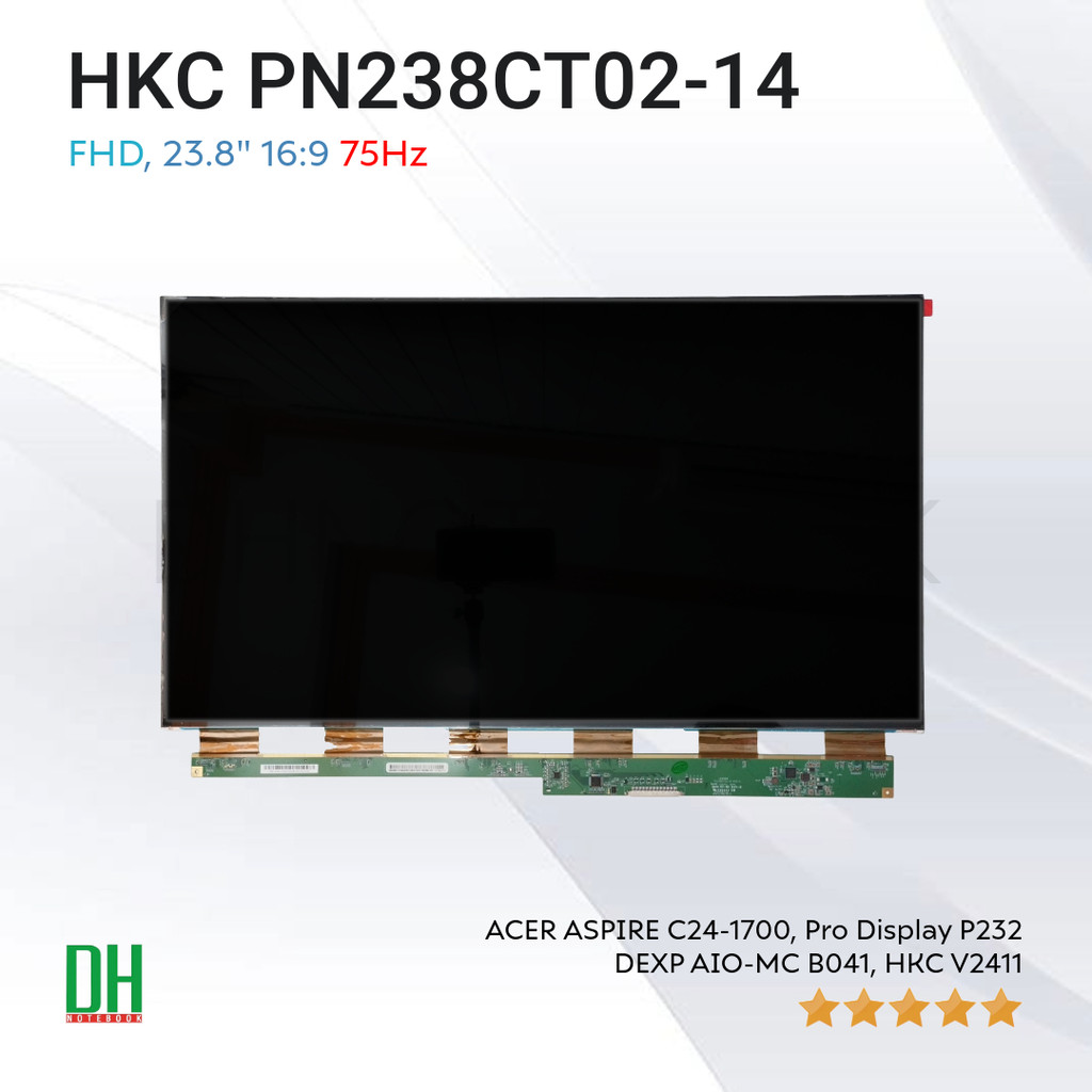 แผงจอแสดงผล 23.8 นิ้ว PN238CT02-14 สำหรับ Pro Display P232, DEXP AIO-MC ...