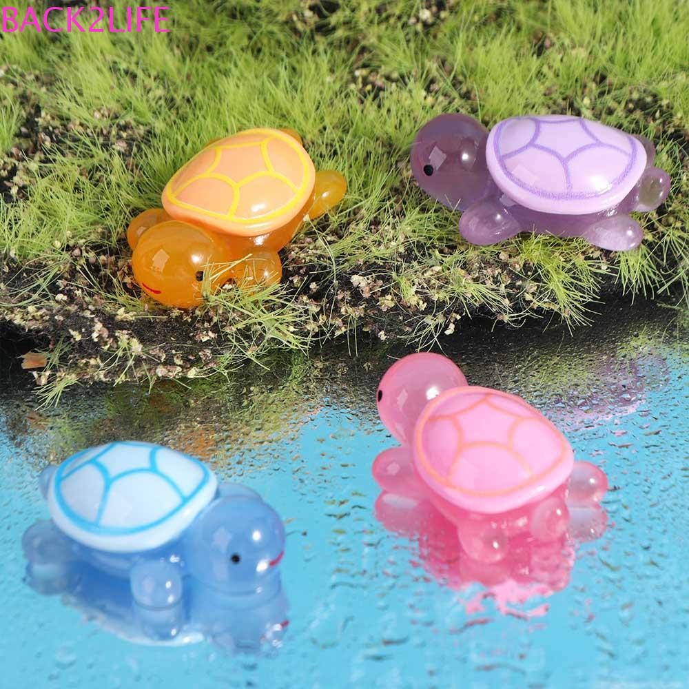 Back2life Mini Luminous Turtles เครื่องประดับ, การ์ตูนน่ารักตุ๊กตาเต่า ...