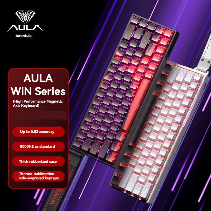 AULA Win 60/68HE Magnetic Axis Mechanical Keyboard DIY Customization ...