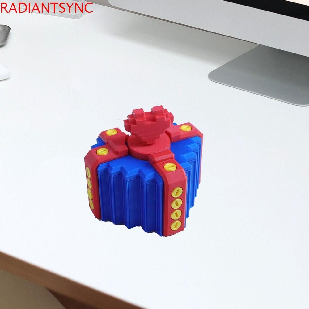 Radiantsync Prank Screw Gift Box, Love Unlocked 3D พิมพ์ของขวัญกล่อง,สนุกปริศนา Spoof หลากสี ...