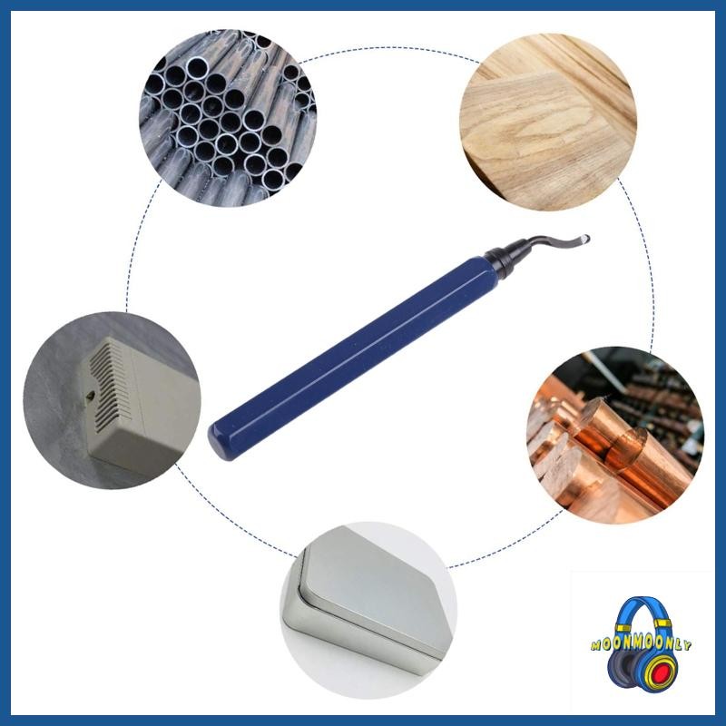 Moom Handle Burr Metal Deburring Remover เครื่องมือตัด 10 ชิ้นใบมีด ...