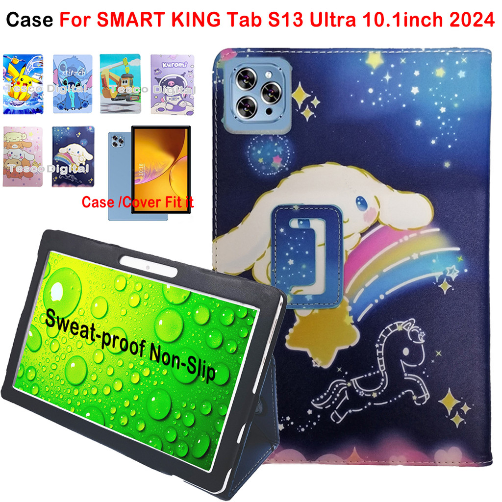 สําหรับ SMART KING Tab S13 Ultra 10.1 นิ้ว 2024 แฟชั่นน่ารักการ์ตูนกัน ...