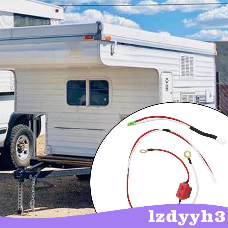 [Lzdyyh3] สายไฟแบตเตอรี่การเชื่อมต่ออะไหล่โดยตรงแทนที่ 4716‐4701 สําหรับฟิวส์รีเซ็ต 15 แอมป์ ...