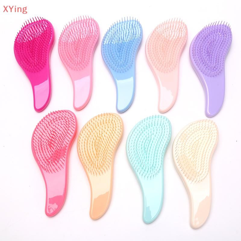 [Xy] 1PC ใหม่ Magic Handle หวี Anti Static นวดแปรงผม Salon เครื่องมือจัดแต่งทรงผมขายร้อน ...