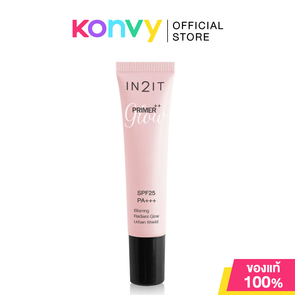 In2It Primer++ Glow 3g #PMGM ไพรเมอร์บำรุงผิว สูตรอ่อนโยน. | Shopee Thailand