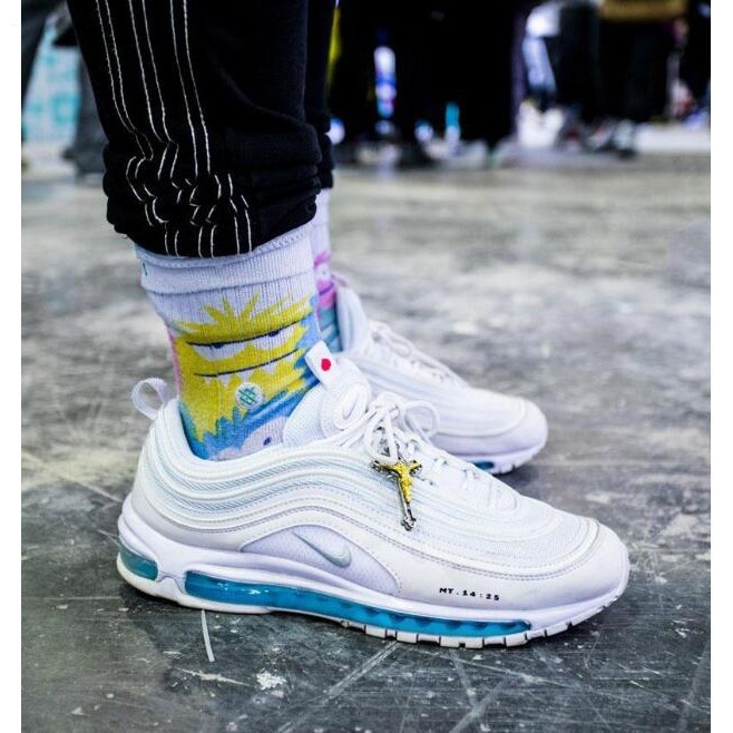 Air max97 mschf x inri รองเท้า Jesus bullet Series Jesus Saint | Shopee ...