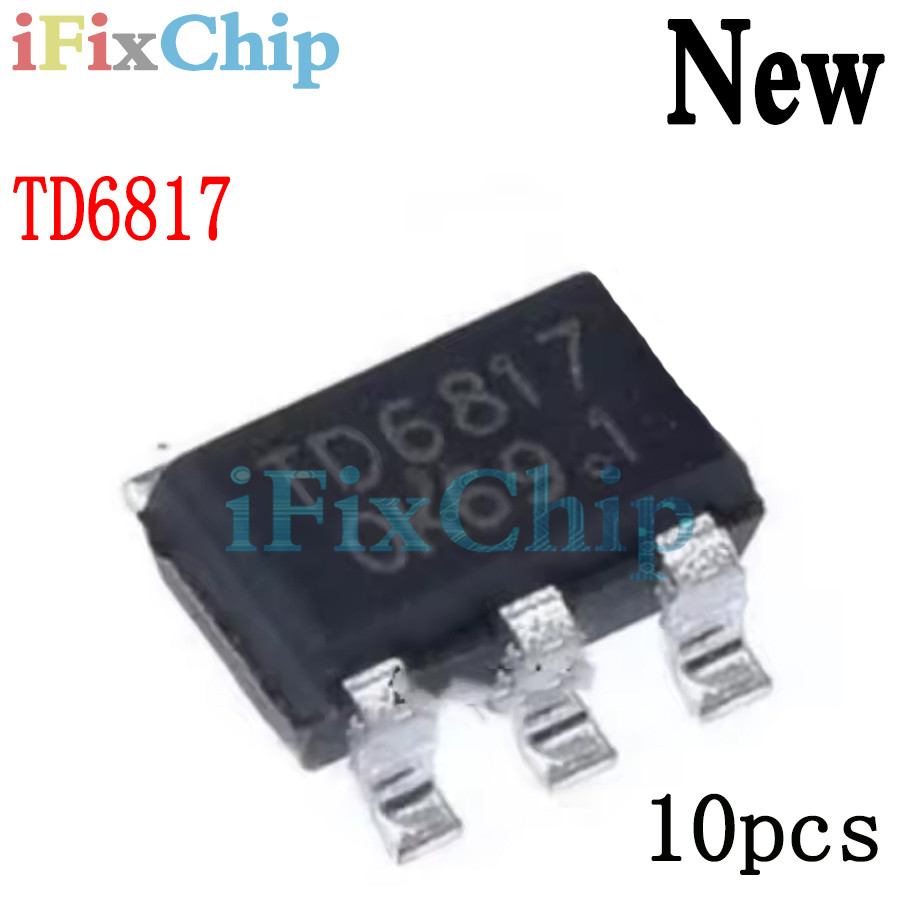 ตัวควบคุมการหล่น SOT-23-5pin TD6817 1.5MHz 2A 10 ชิ้น | Shopee Thailand