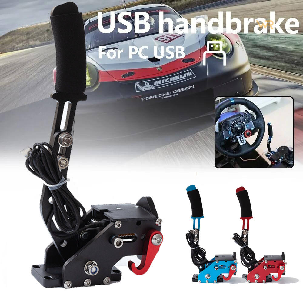 Racing Handbrake Simulator เกมพวงมาลัย PC Linear Drift เบรคภาพ Mast ...