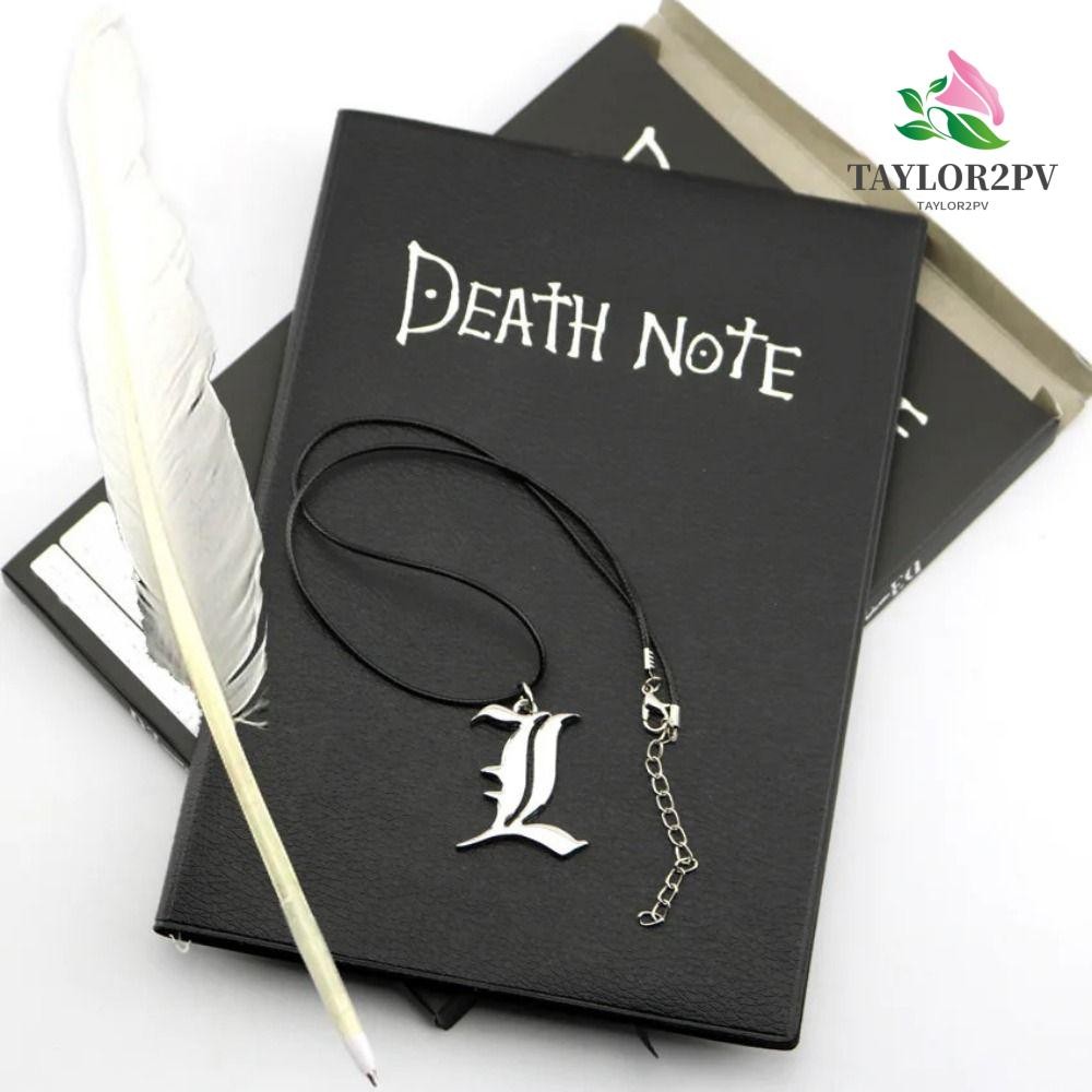 Taylor2pv หนัง Notepad,หนังนุ่ม Quill ปากกา Death Note ชุดโน้ตบุ๊ค,ยอด ...