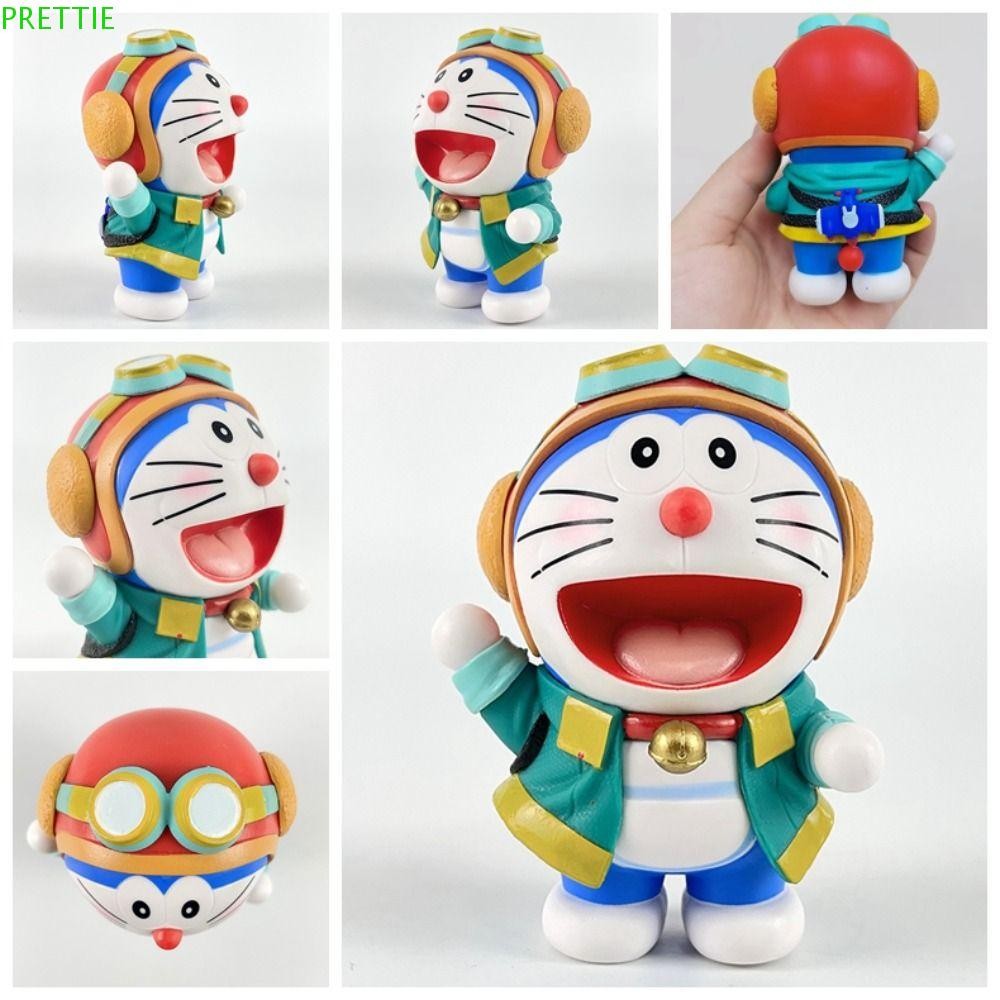 Prettie Doraemon Action Figures, PVC ตุ๊กตาตกแต่ง Doraemon รุ่น,ของเล่น ...