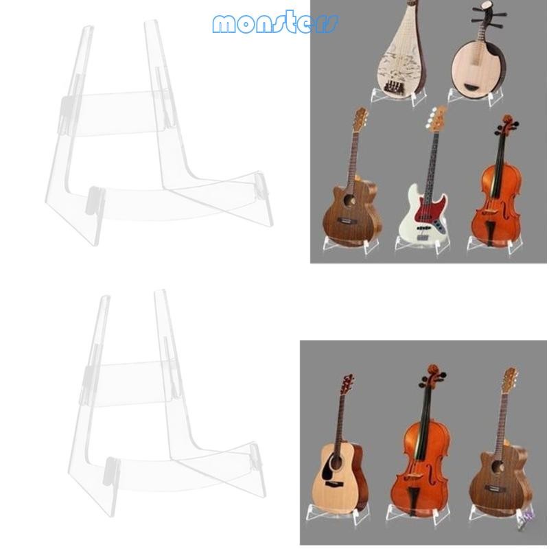 Mon L-Frame Stand Guitar Floor Bracket ชั้นวาง Ukulele ไวโอลิน Ukuleles String Instruments ฐาน ...