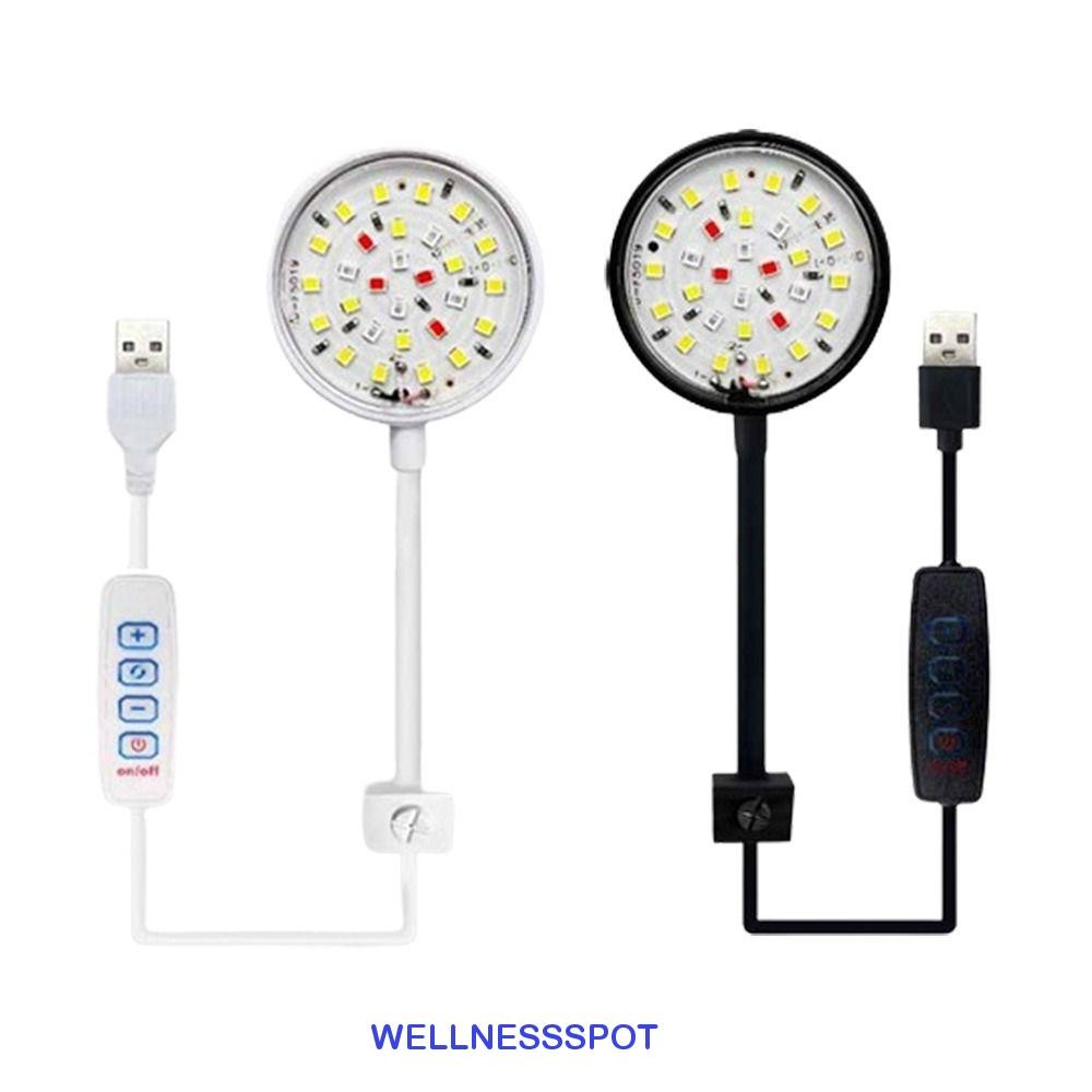 Wellnessspot โคมไฟคลิปตู้ปลา, Mini 5/7W คลิปบนไฟตู้ปลา USB ไฟ LED ที่ทนทาน 360 องศา, ตู้ปลา ...