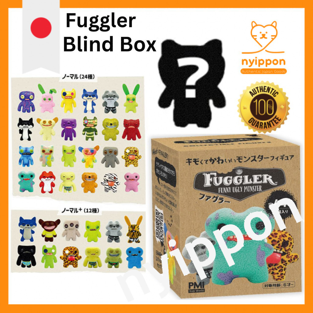 Fuggler Blind Box│Collectible Figures Total of 44 Types FG2007 Official ...