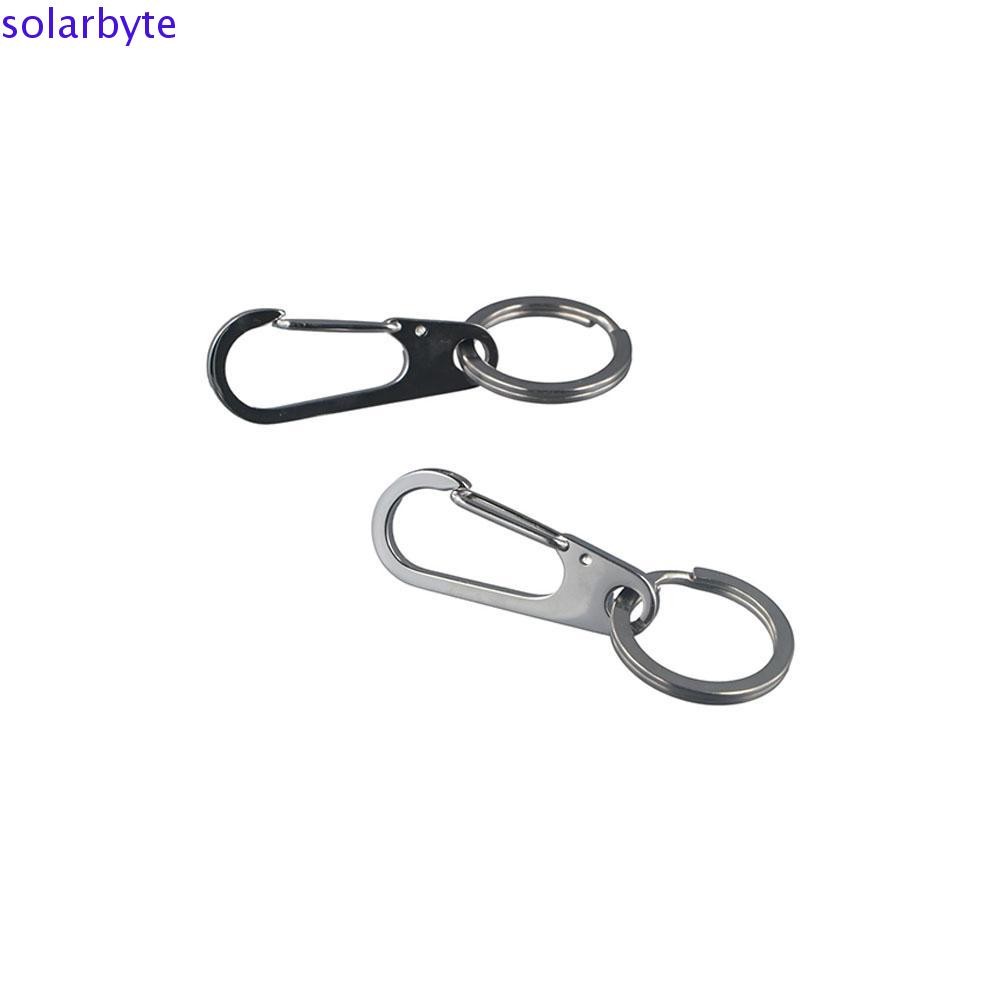 Solarbyte พวงกุญแจรถบุคลิกภาพแบบพกพาแฟชั่นประแจ Keyfob สแตนเลสรถอุปกรณ์เสริมอุปกรณ์ตกแต่งภายใน ...