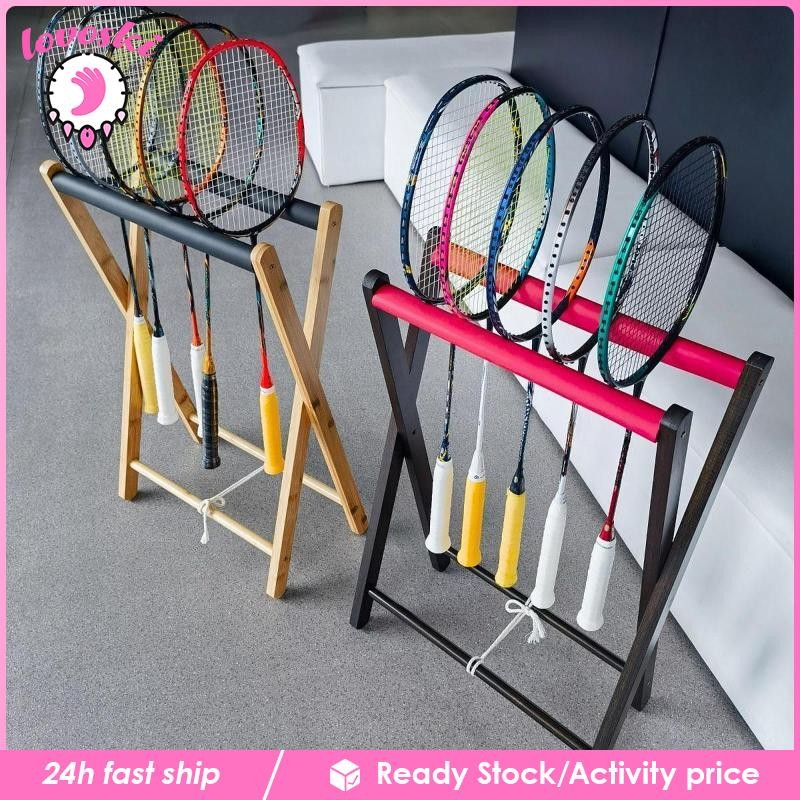 [Lovoski] Badminton Racquet Storage Rack ยืนได้นาน อเนกประสงค์ ประหยัด ...