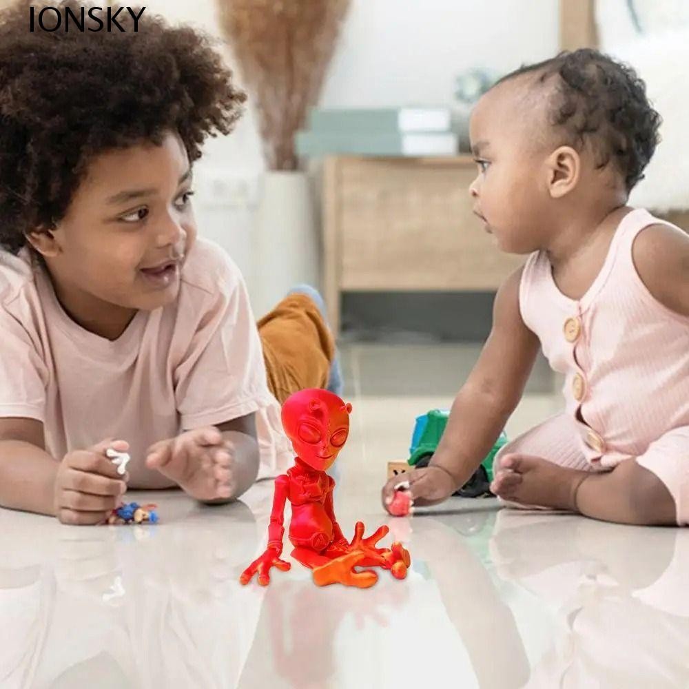 Ionsky Multi-Joint Movable Robot Model, ประกอบของเล่นตัวเลขของเล่น 3D ...