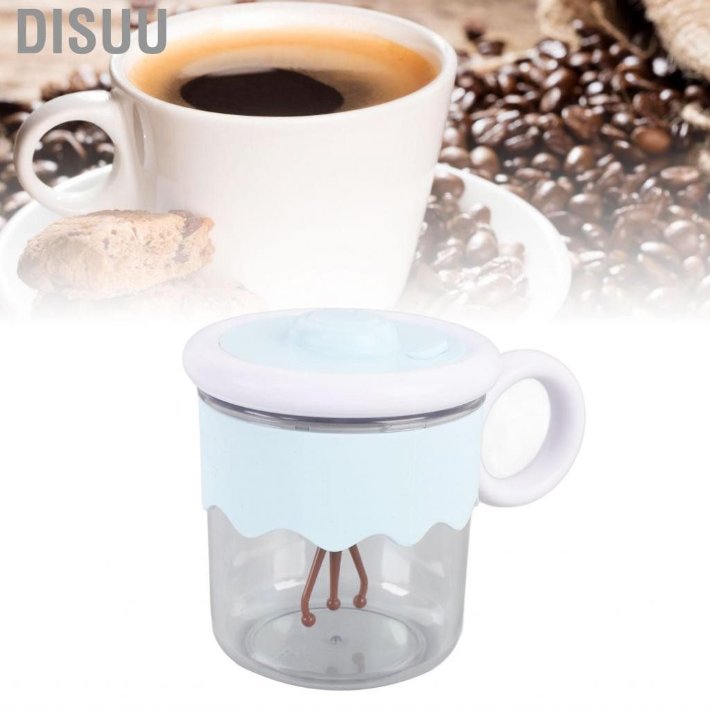 Disuu 400ML น่ารักไฟฟ้าผสมแก้วกาแฟถ้วยกวนแบบพกพาที่มีประสิทธิภาพความสามารถที่รวดเร็วอเนกประสงค์ ...