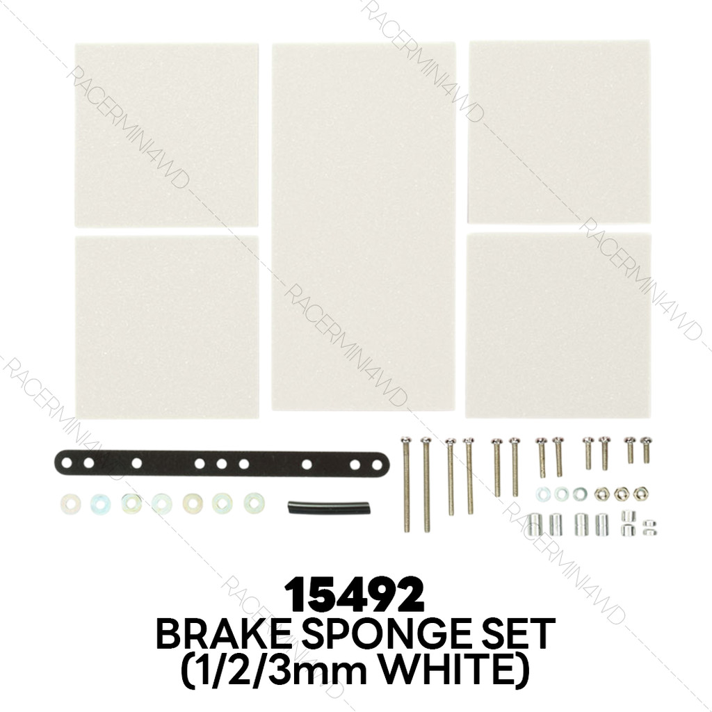 TAMIYA Brake Sponge Set (1/2/3mm White) 15492 | Shopee Thailand