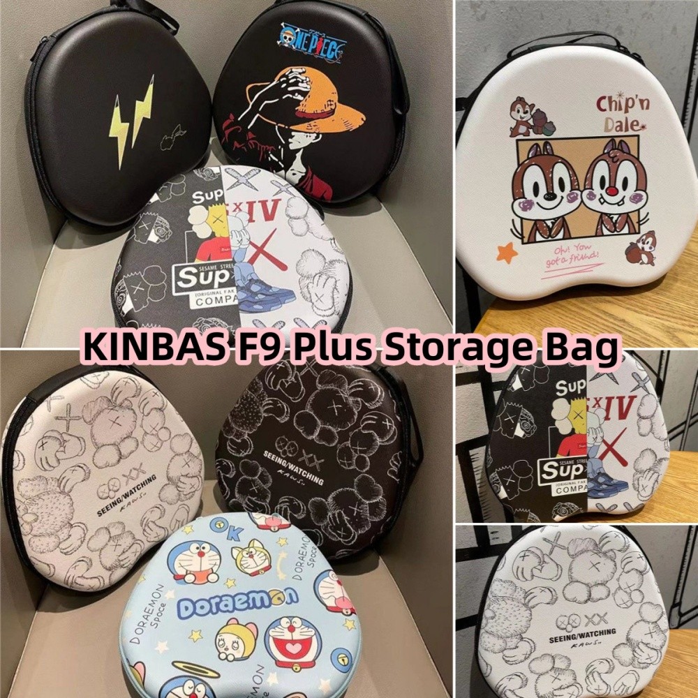 In Stockสําหรับ KINBAS F9 Plus เคสหูฟังรูปแบบการ์ตูนชุดหูฟังแผ่นรองหู ...