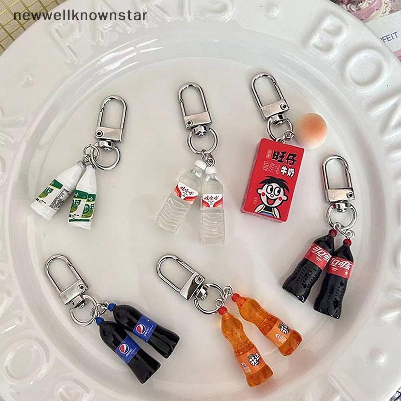 Newwellknownstar น่ารัก 3D จําลอง Cola Fanta Wahaha Wangzai ขวด ...