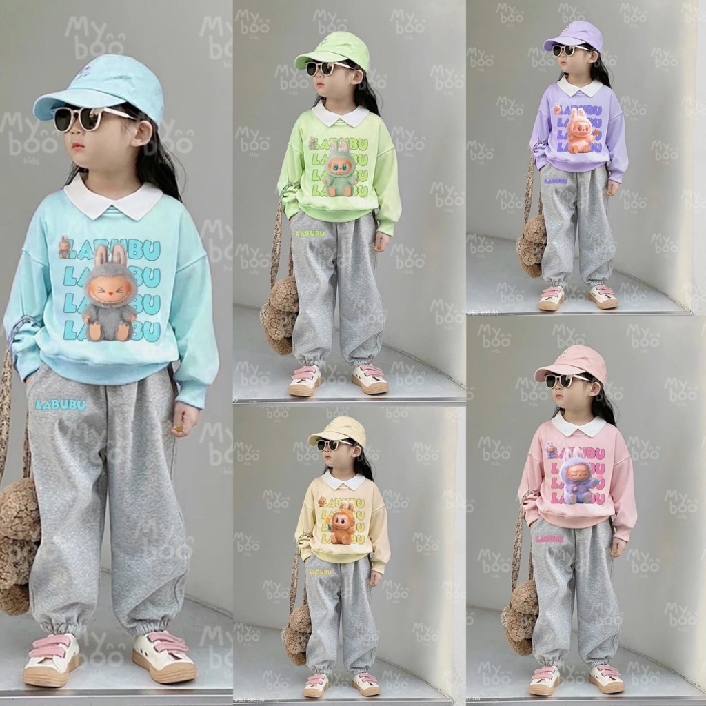 BABY PANG ชุดเซตเด็ก ลูกสาว ลูกชายใส่ได้ ผ้าเกร็ดปลาแบบหนา N0581 ...