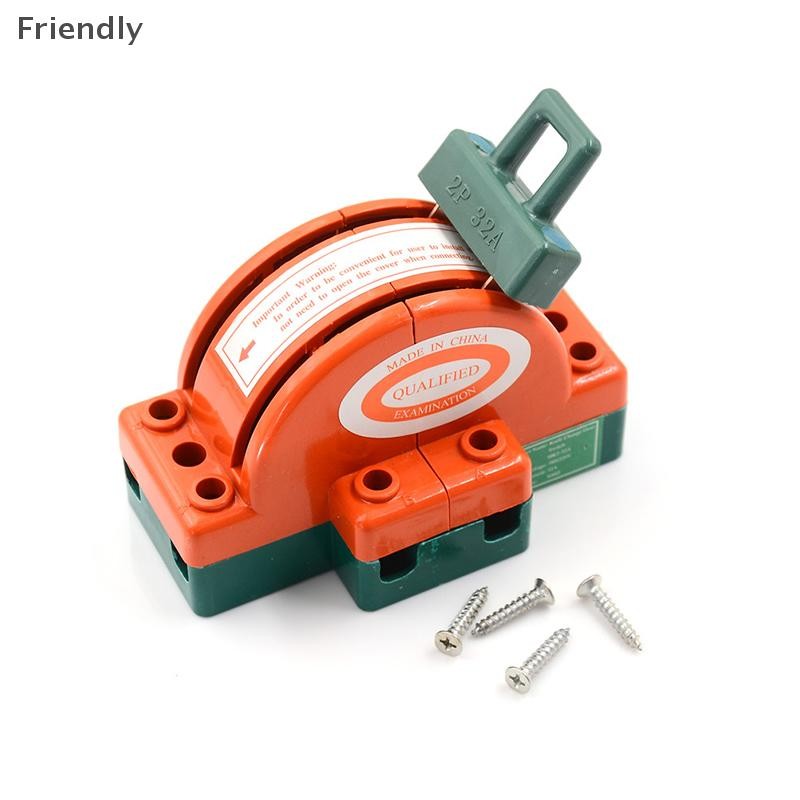 [Friendly] 32a AC 220V 2 Pole Double Throw DPDT Knife Safety Disconnect ...