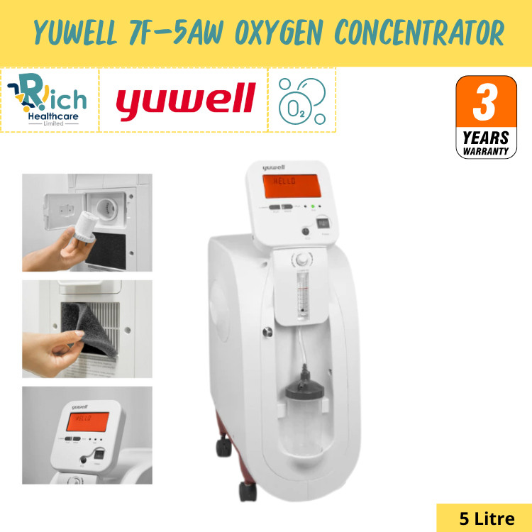 Yuwell Thailand Oxygen Generator เครื่องผลิตออกซิเจน ขนาด 5 ลิตร Yuwell ...