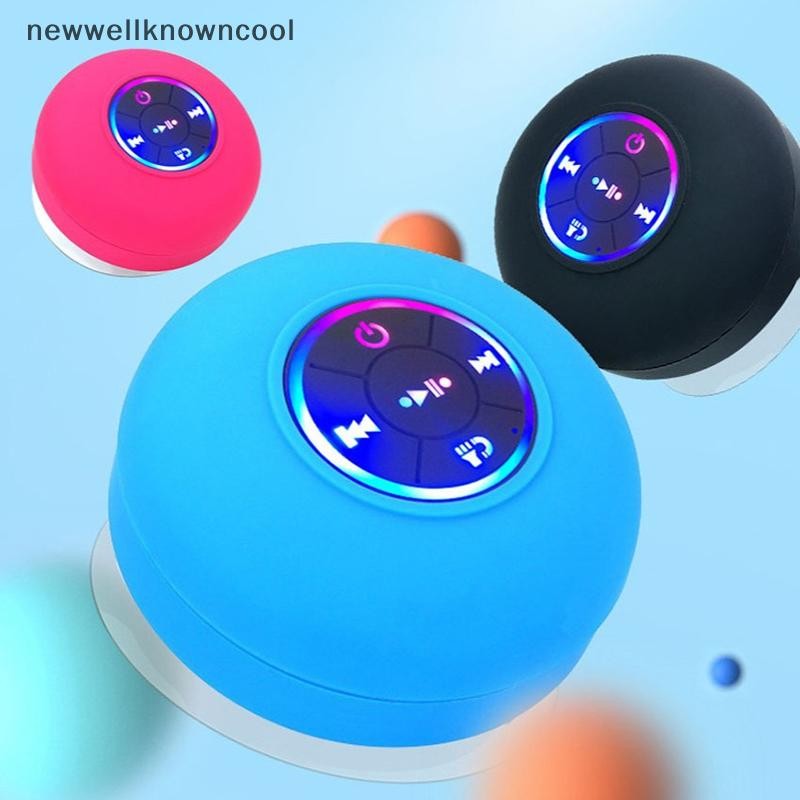 Newwellknowncool Speaker, Waterproof Shower Speaker, Mini Shower ...