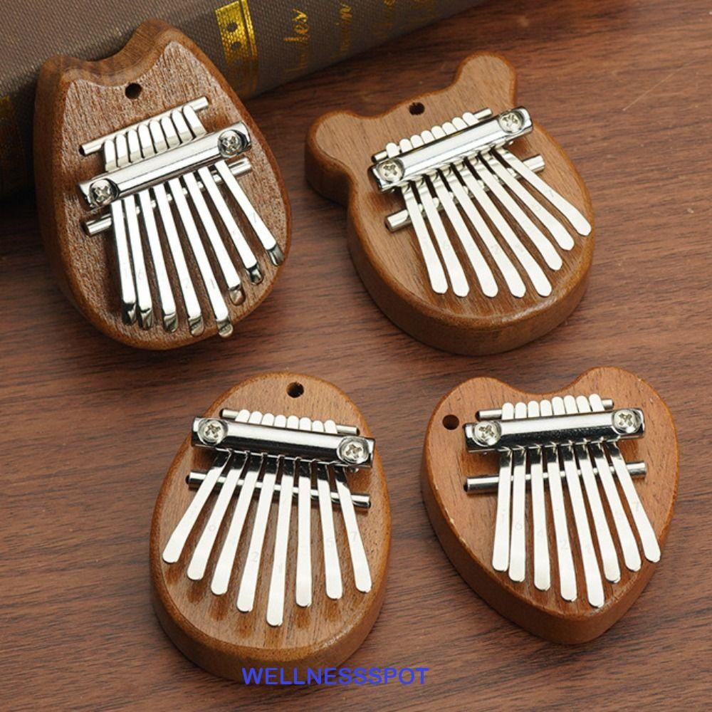 Wellnessspot เปียโนนิ้ว, Mini Marimba 8 คีย์ Kalimba, เครื่องมือ ...
