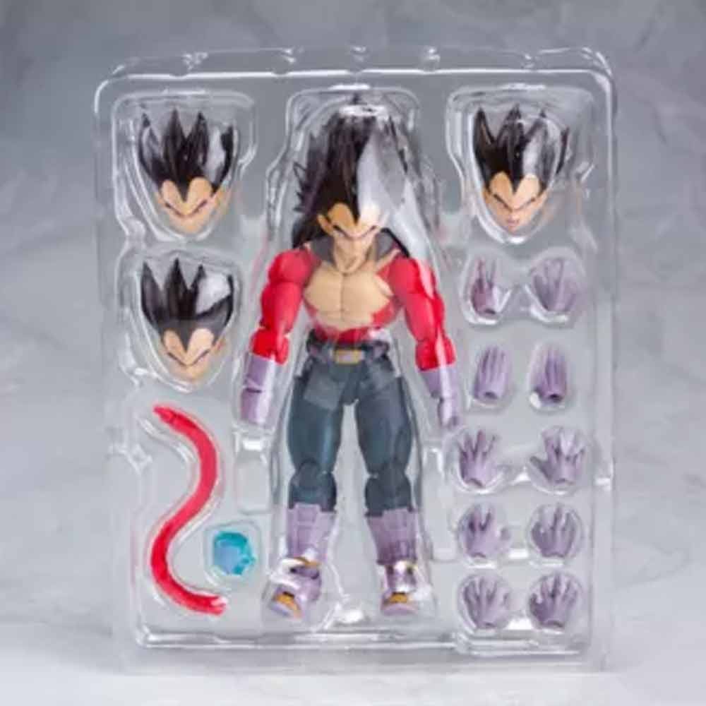 SHFiguarts Dragon Ball Z Super Saiyan 4 Son Goku Anime Figure Action ...