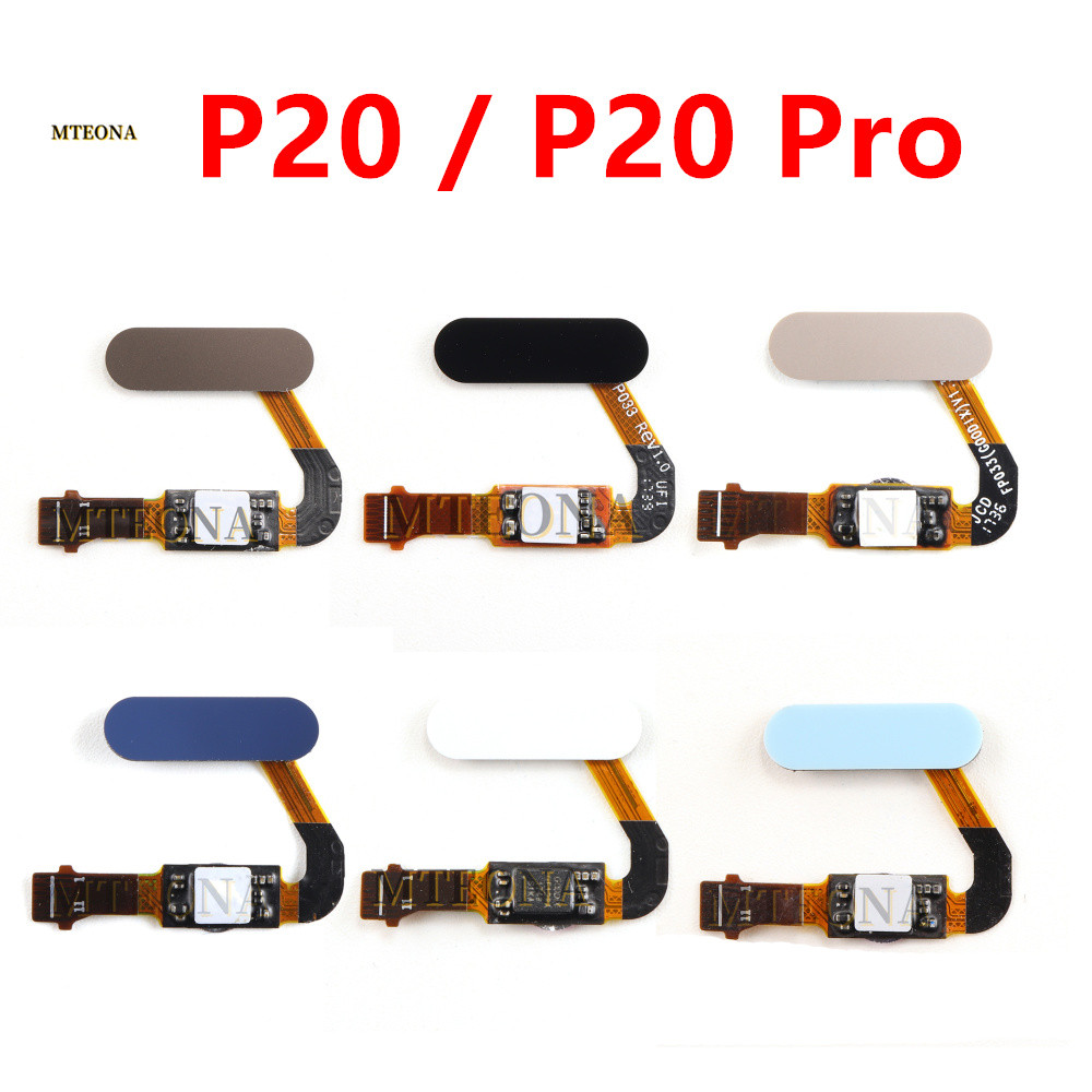 สําหรับ Huawei P20 / P20 Pro ลายนิ้วมือ Home Sensor Flex Cable เมนู Key ...