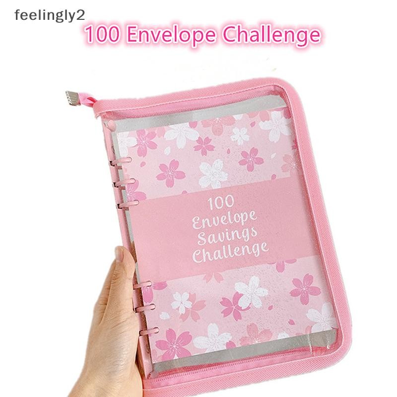 {HotJan} 100 ซองท้าทาย 100 วันซองจดหมายเงินสดคู่ประหยัดเงินท้าทายเงิน ...