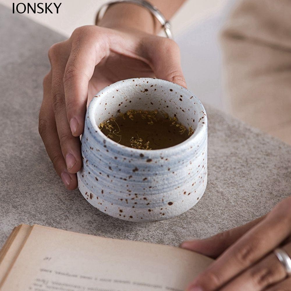 Ionsky ถ้วยชาเซรามิกถ้วยกาแฟสร้างสรรค์ความจุขนาดใหญ่เครื่องดื่มจีน ...