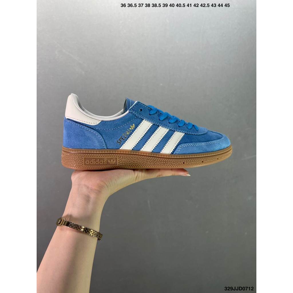 ผู้ชายและผู้หญิงเดิม OEM Adidas รองเท้าวิ่งแฮนด์บอล spzl สไตล์สีฟ้า ...