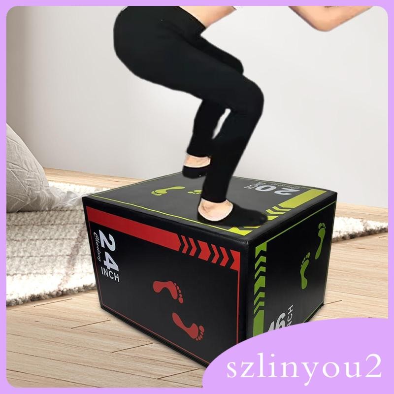 [szlinyou2] Plyometric Jumping Box Plylometric Box for Workout Home Gym ...