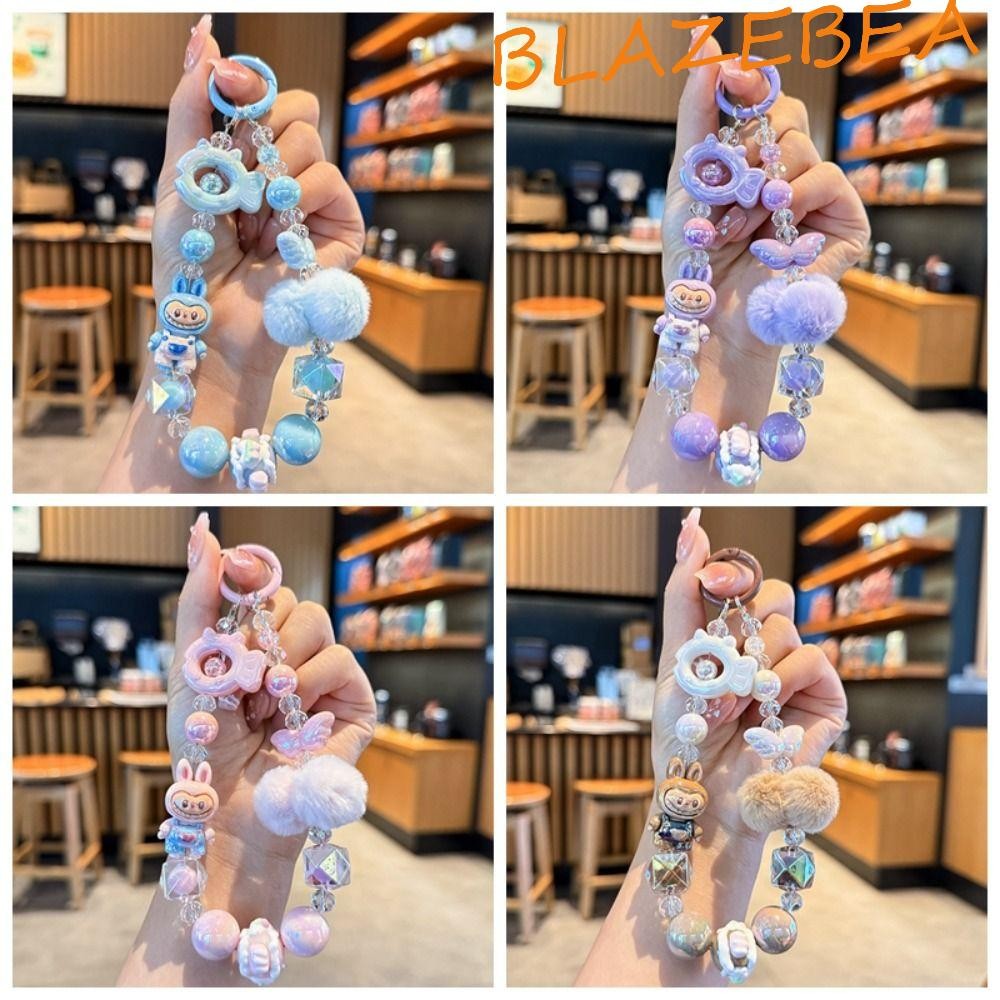 Blazebea สายคล้องโทรศัพท์มือถือ, สายรัดข้อมือจี้ข้อมือ Labubu โทรศัพท์ Chain, กระเป๋านักเรียน ...