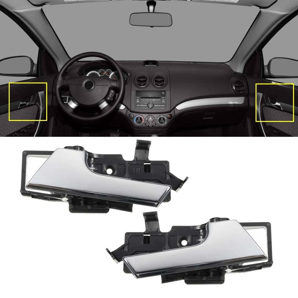สำหรับ Chevrolet Aveo aveo5 มือจับประตูด้านในขวาและซ้าย #96462709 Car ...