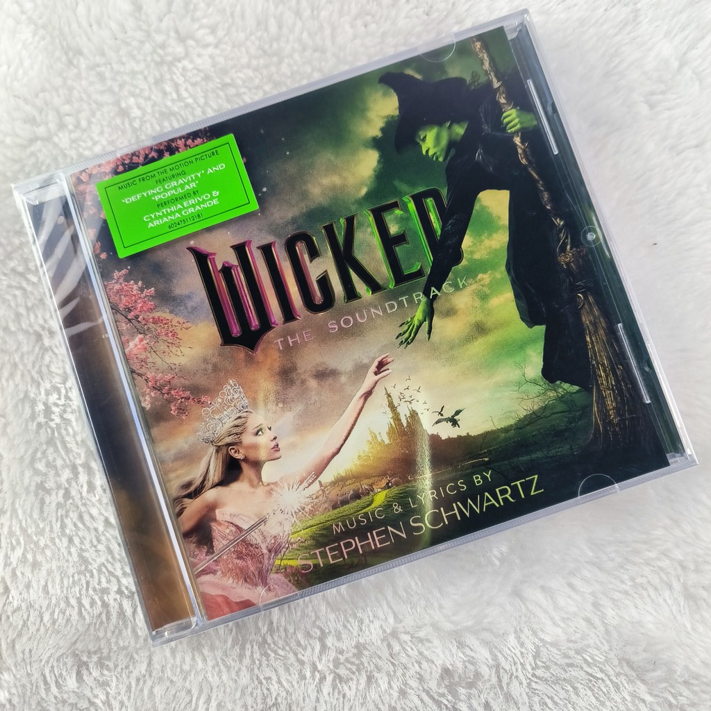 J181 Stephen Schwartz Wicked (The Soundtrack) ซีดีอัลบั้ม 2024 A1229 | Shopee Thailand