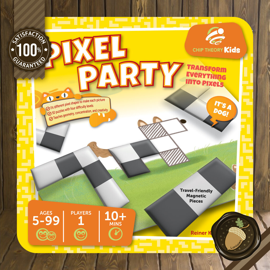 Pixel Party [Chip Theory Kids] Board Game บอร์ดเกม | Shopee Thailand