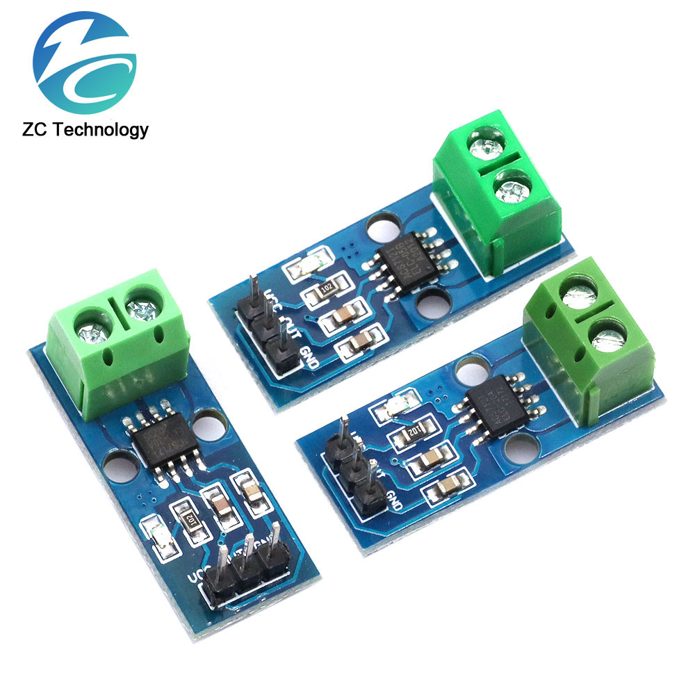 ขายร้อน ACS712 5A 20A 30A Range Hall Current Sensor โมดูล ACS712 โมดูล ...