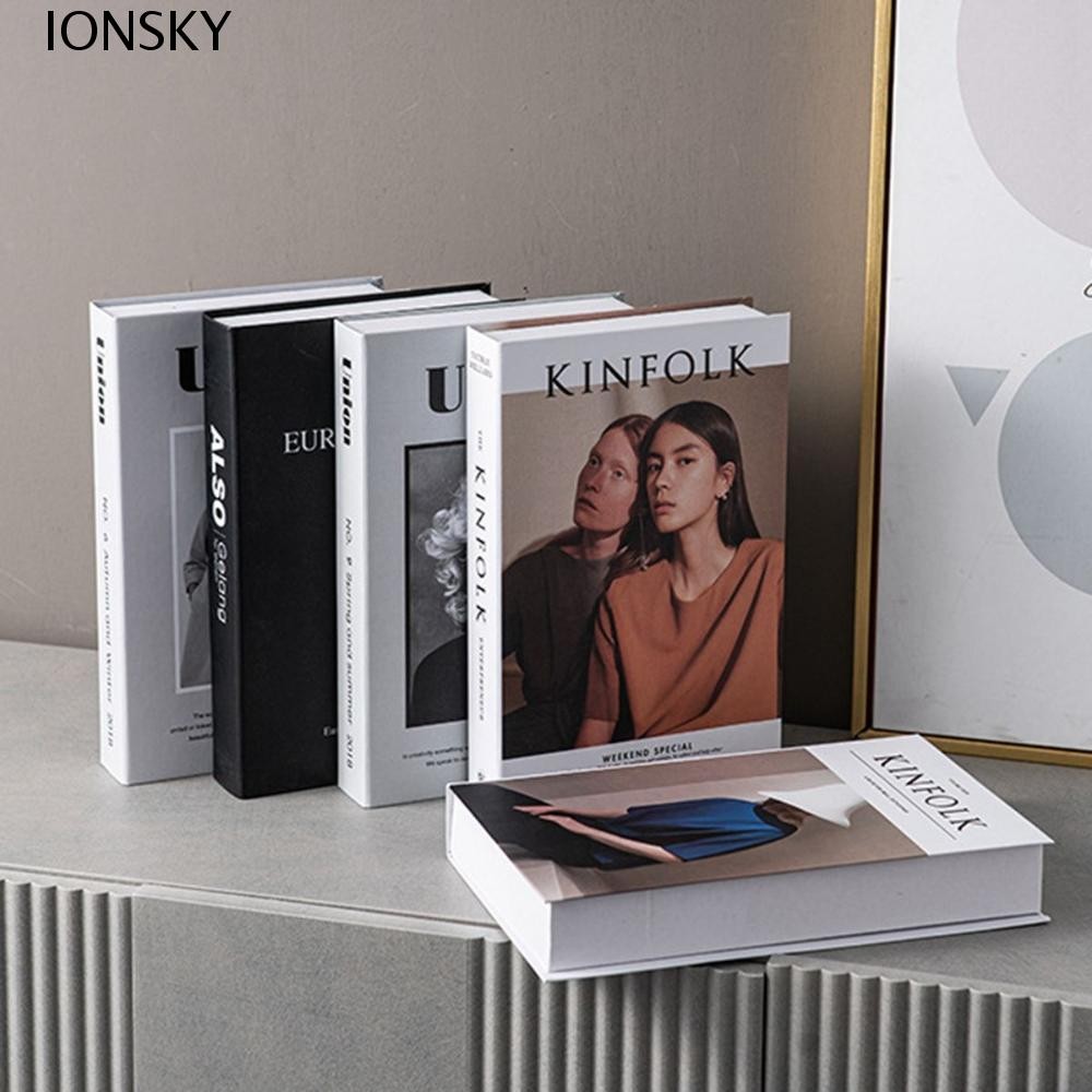 หนังสือ IONSKY โรงแรมจําลอง หนังสือปลอมในบ้าน ของตกแต่งนักออกแบบ ...