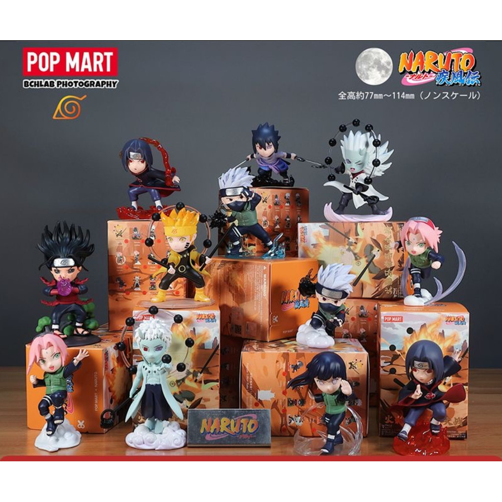 [ของแท้] Popmart Naruto War Series Classic Character Official Doll Boy ...