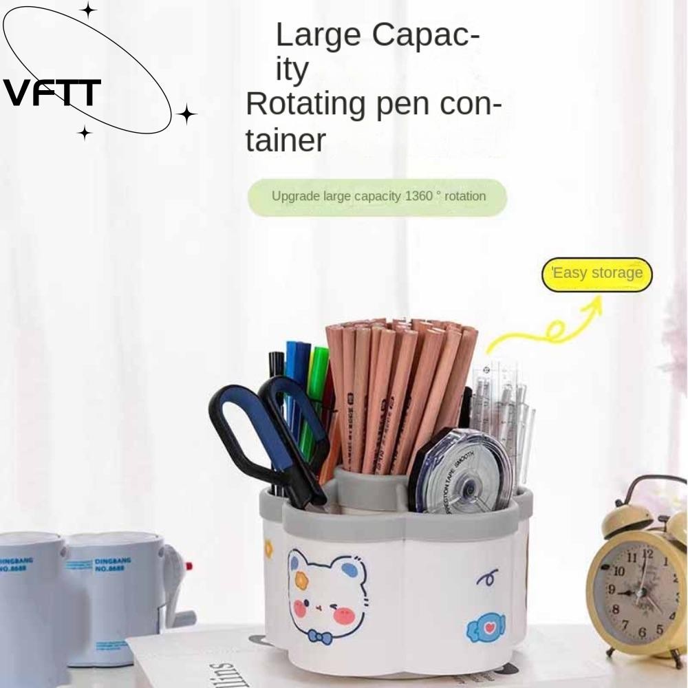 Vftt ที่ใส่ปากกา, หน้าท้อง น่ารักหมุนผู้ถือปากกา,ที่มีคุณภาพสูงหมุนถัง ...