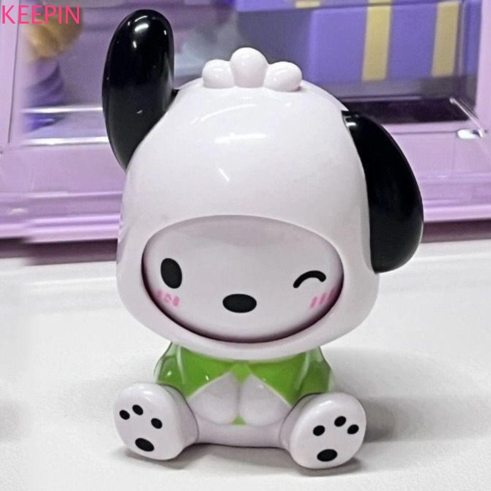 Keepin ตุ๊กตา KT เปลี่ยนหน้า, ปอมปอมพลาสติก Purin Face Makeup Kuromi ...