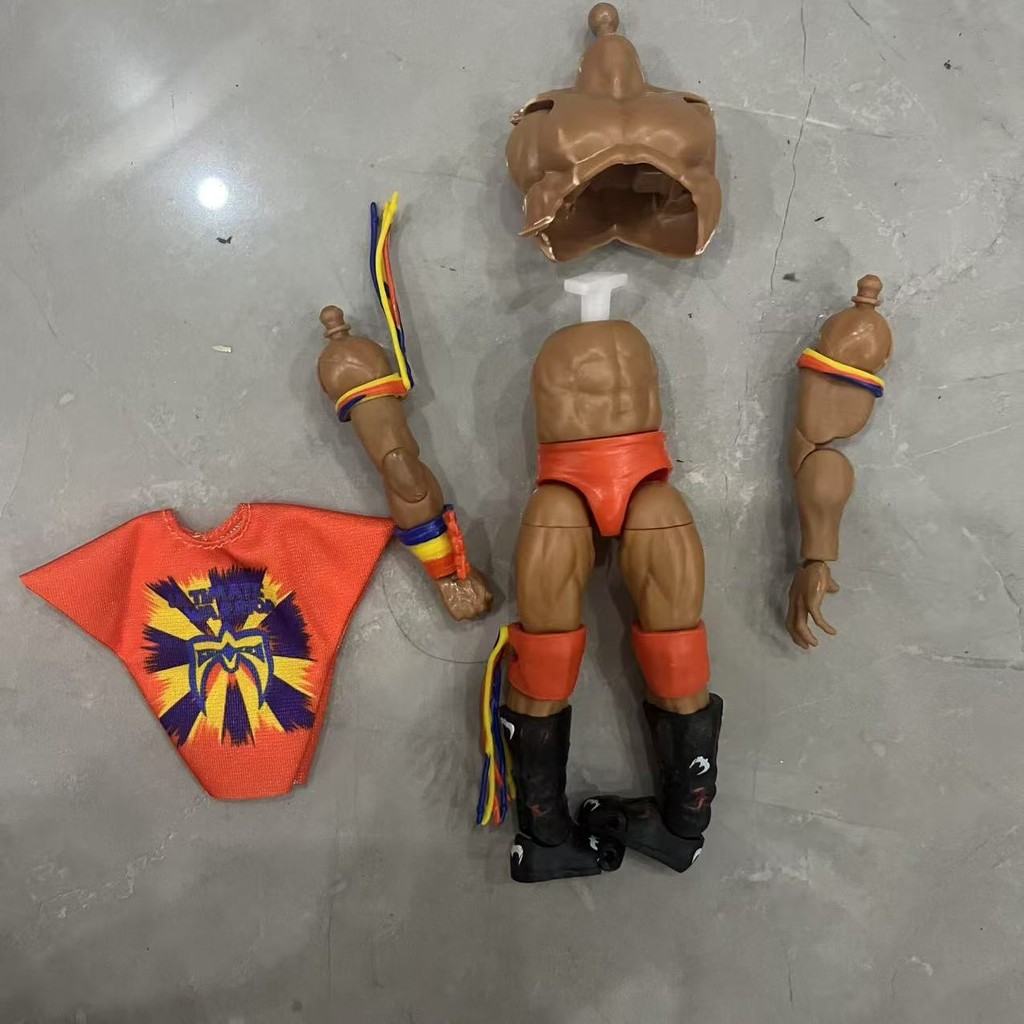 WWE Wrestler Damages the Body Ultimate Warrior UE Ultimate Edition Zero ...