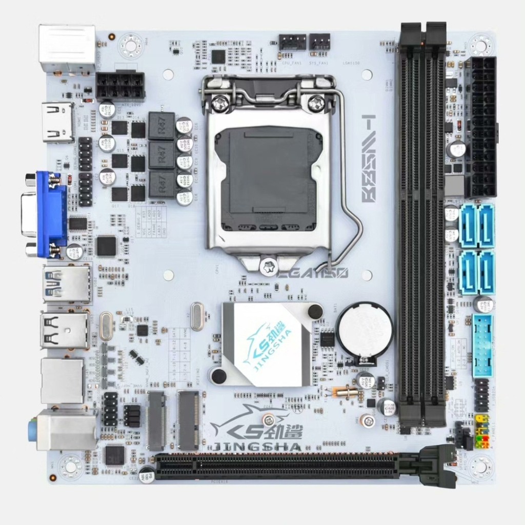 Jin Shark B85-ITX เมนบอร์ดรองรับ M.2 การ์ดเครือข่ายไร้สาย 4th Generation Corey Zhiqiang E3V3 ...